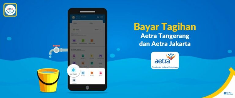 Cara Daftar Aetra Tangerang dan Aetra Jakarta Terbaru - OttoPay