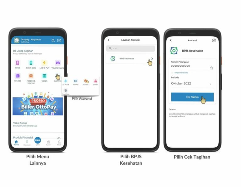 Cara Transaksi Pembayaran BPJS Kesehatan - OttoPay